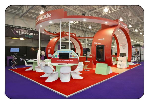 Case Study - Cascade - Willow Stands - Bespoke Exhibition Stands